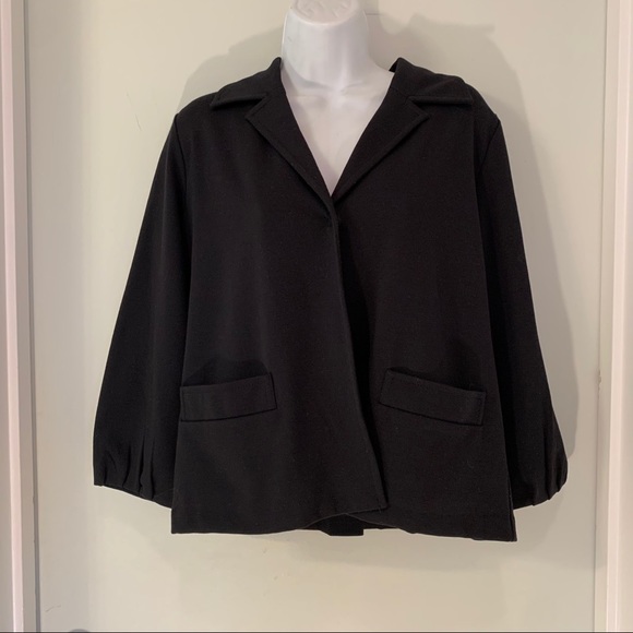 TravelSmith | Jackets & Coats | Travelsmith Black Jacket Sz Small Coat ...